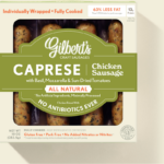 Caprese Chicken Sausage - Gilbert's Craft Sausages